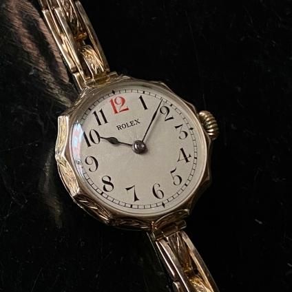 ROLEX(ロレックス)9KYG 12角ハンターケース 9Kブレスレット ROLEX(ロレックス)9KYG 12角ハンターケース 9Kブレスレット