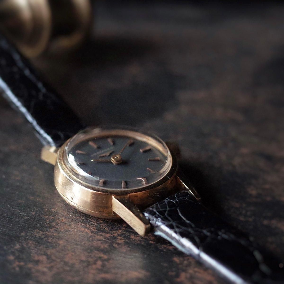 LONGINES(ロンジン)18KYG 金無垢 ラウンドケース 黒文字盤 LONGINES(ロンジン)18KYG 金無垢 ラウンドケース 黒文字盤