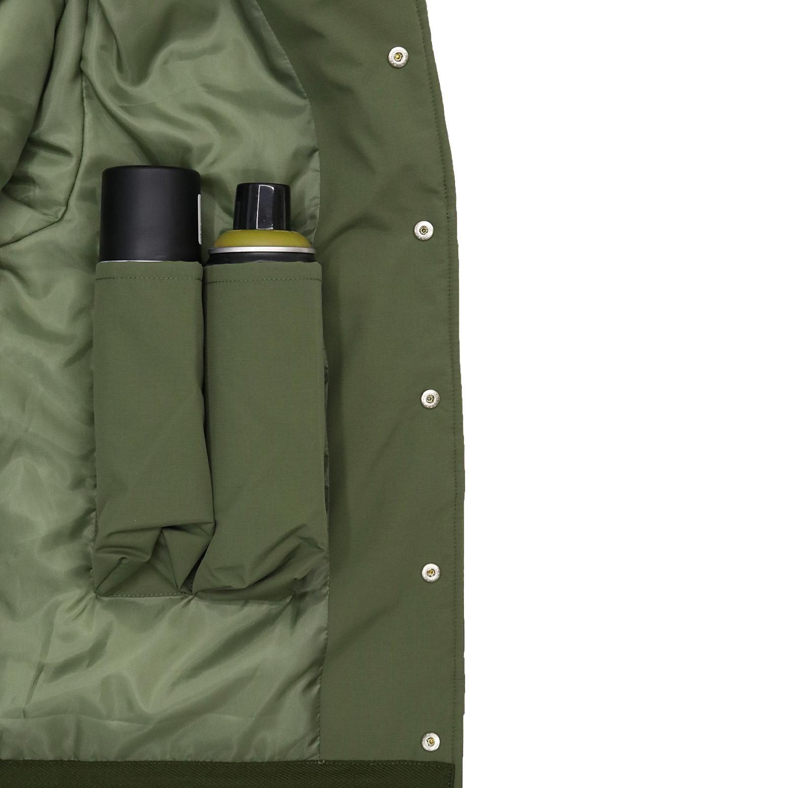 WHIMSY / HEAVY NYLON RIPSTOP VANDALISM JACKET OLIVE - COFLO WHIMSY / HEAVY NYLON RIPSTOP VANDALISM JACKET OLIVE - COFLO
