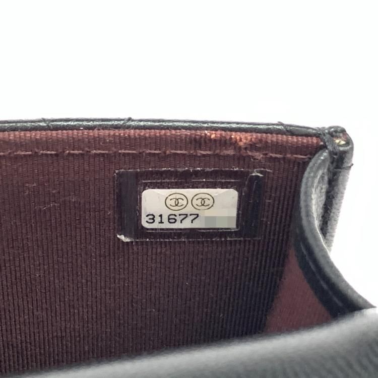 CHANEL シャネル フォンケース ラムスキン 31番台 チェーン CHANEL シャネル フォンケース ラムスキン 31番台 チェーン