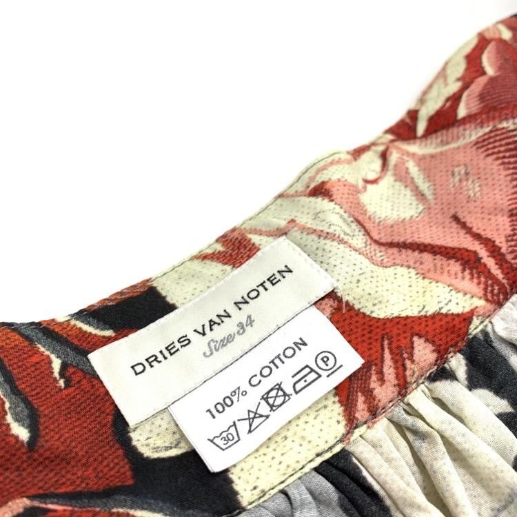 DRIES VAN NOTEN ドリスヴァンノッテン フラワープリント DRIES VAN NOTEN ドリスヴァンノッテン フラワープリント