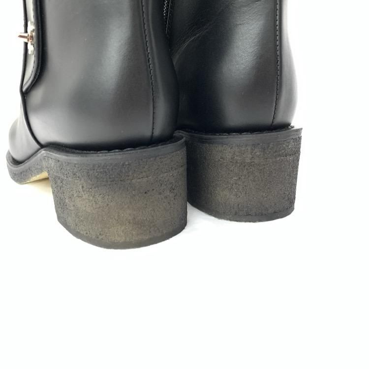 CHANEL シャネル ターンロック ショートブーツ ブラック 36 CHANEL シャネル ターンロック ショートブーツ ブラック 36
