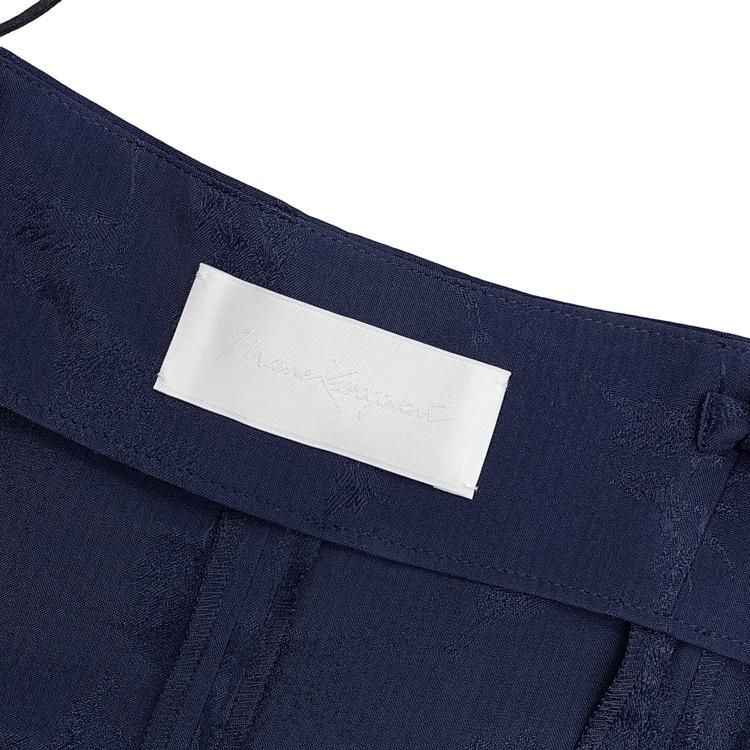 Mame Kurogouchi マメクロゴウチ Crane Pattern Jacquard Hand Mame Kurogouchi マメクロゴウチ Crane Pattern Jacquard Hand