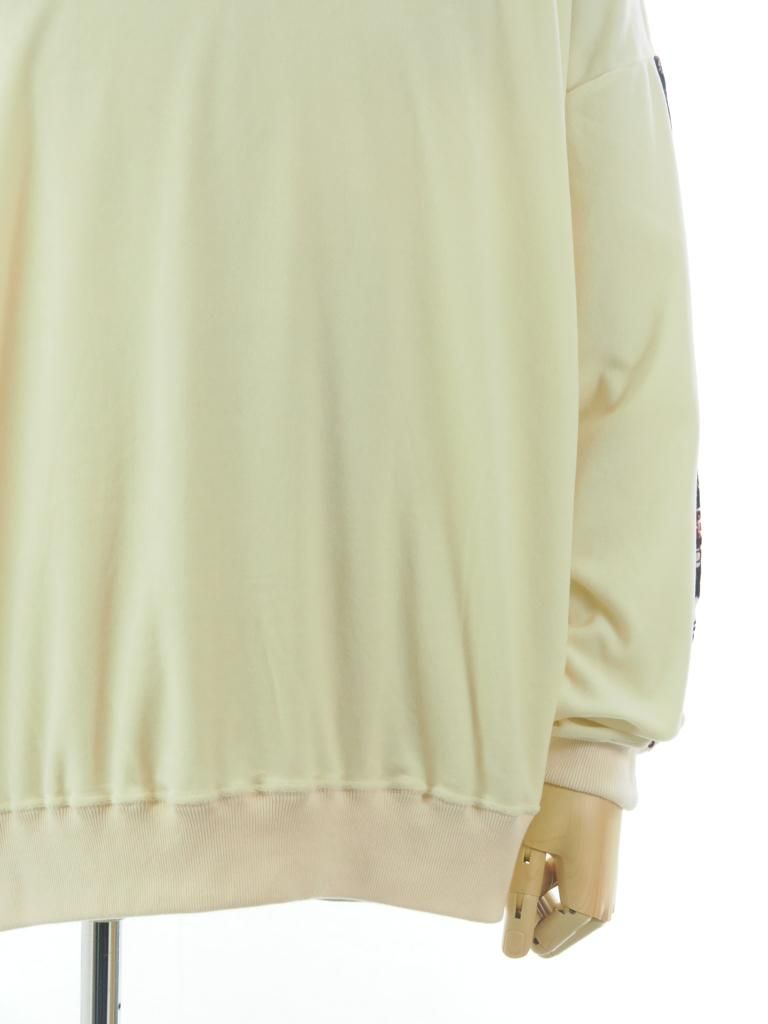 TUITACI 朔 ツイタチ - Ryukyu Dyeing Velvet Pullover リュウ TUITACI 朔 ツイタチ - Ryukyu Dyeing Velvet Pullover リュウ