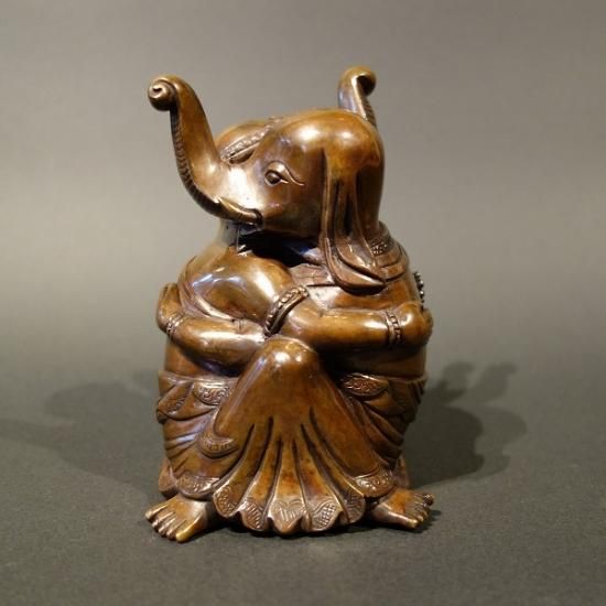 聖天(歓喜天)座像 14cm|大阪の仏像通販・販売なら仏像専門店 聖天(歓喜天)座像 14cm|大阪の仏像通販・販売なら仏像専門店