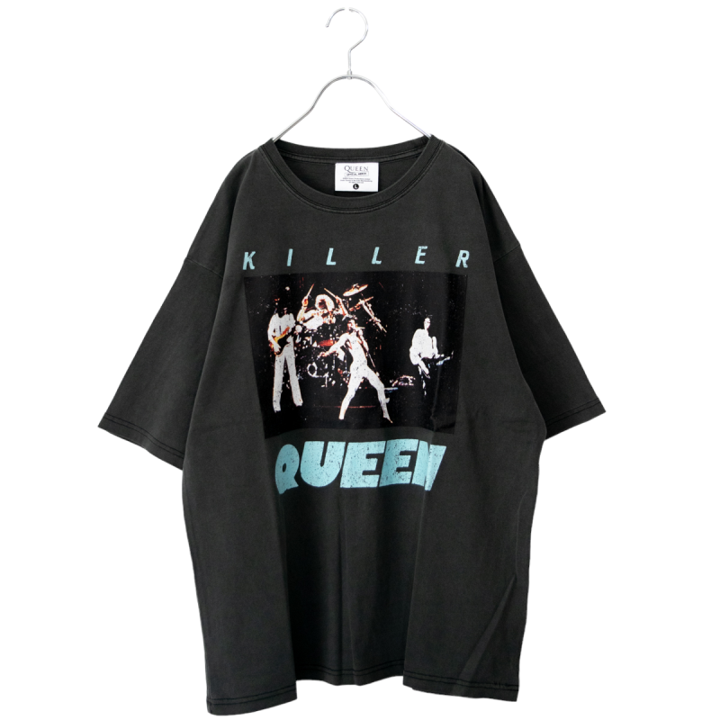 QUEEN フォト ロゴ Tシャツ BLACK | ロックバンド QUEEN QUEEN フォト ロゴ Tシャツ BLACK | ロックバンド QUEEN