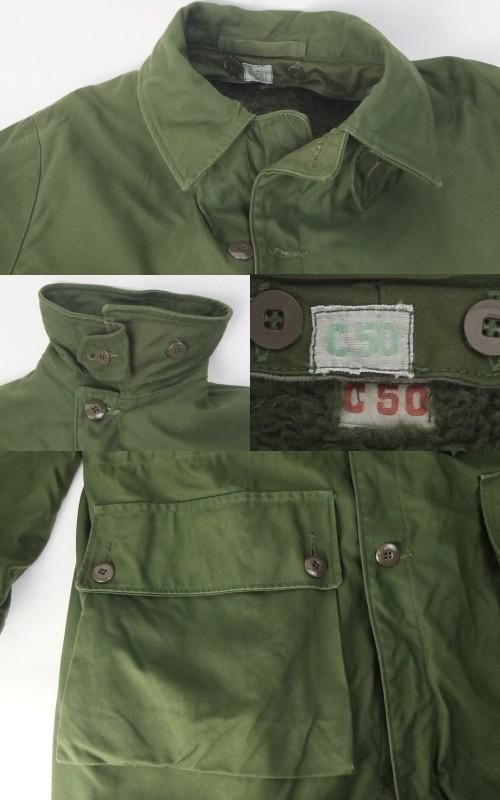 スウェーデン軍 M59 フィールドコート リムーバブル ボア スウェーデン軍 M59 フィールドコート リムーバブル ボア