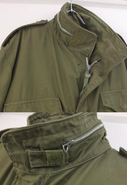 M-65 フィールドジャケット セカンド 初期 LR アルミジップ 米軍 M-65 フィールドジャケット セカンド 初期 LR アルミジップ 米軍