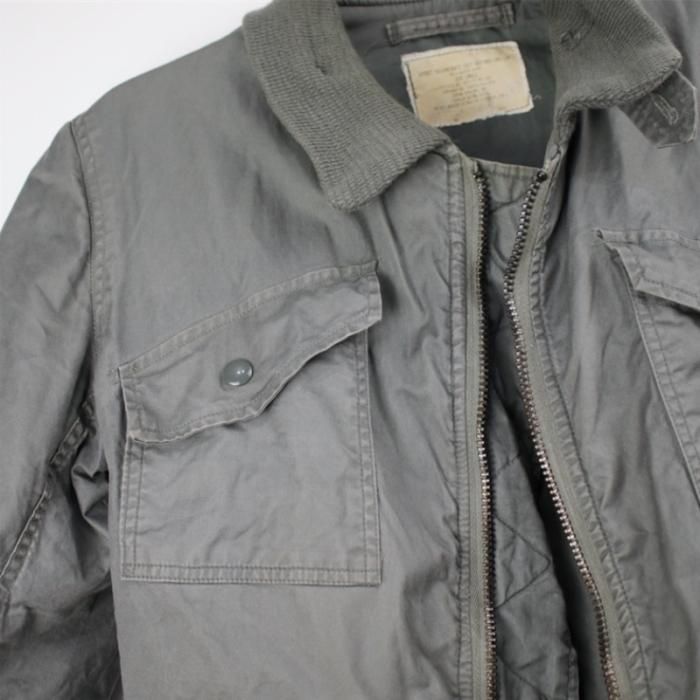CWU-7/P メカニック ジャケット SMALL 米軍 74年 実物 CWU-7/P メカニック ジャケット SMALL 米軍 74年 実物