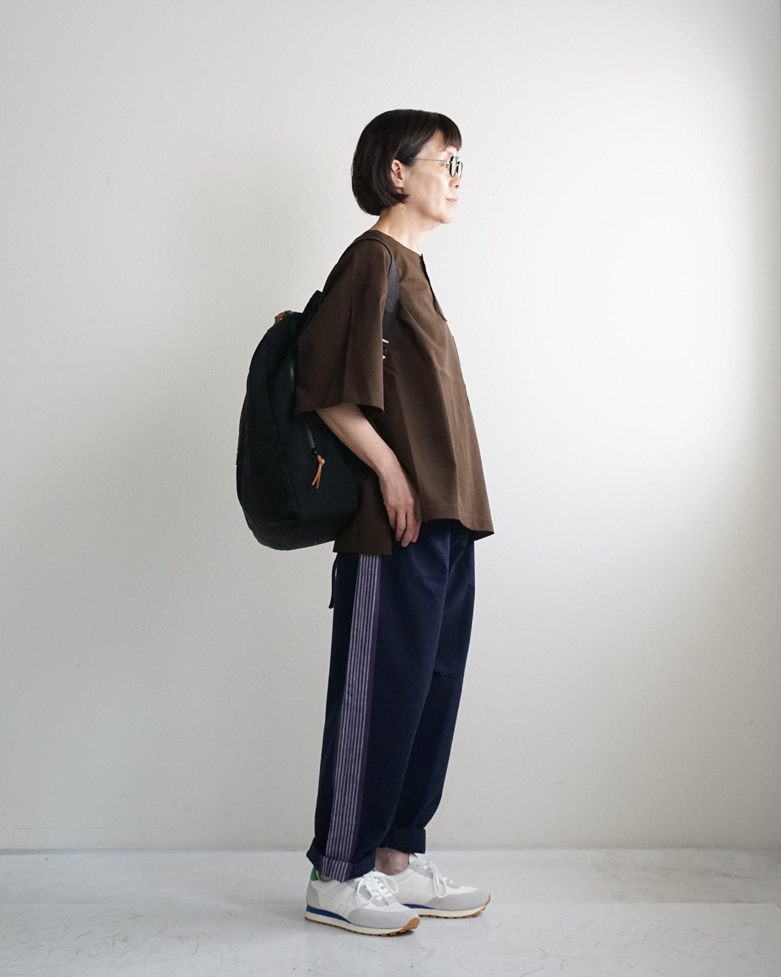 うなぎの寝床 久留米絣のもんぺ Farmers' MONPE トラックパンツ うなぎの寝床 久留米絣のもんぺ Farmers' MONPE トラックパンツ
