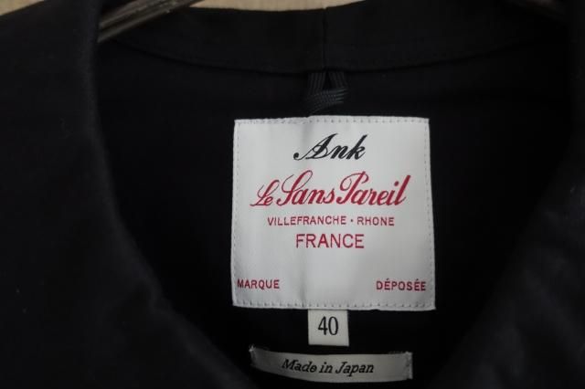 アニキモデル ANK別注×Le Sans Pareil モールスキンJKT ブラック アニキモデル ANK別注×Le Sans Pareil モールスキンJKT ブラック