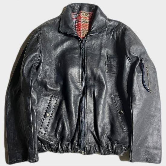 70's FRENCH A.F. LEAHTER PILOT JKT, THE FIFTH STREET MARKET 70's FRENCH A.F. LEAHTER PILOT JKT, THE FIFTH STREET MARKET