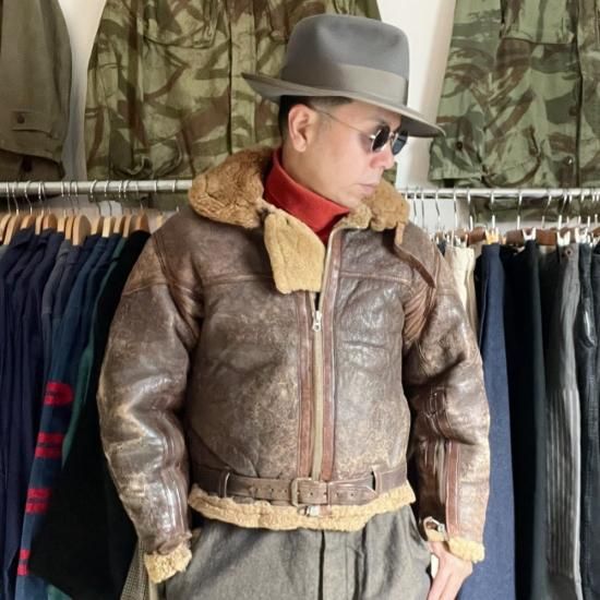 40's RAF IRVIN FLIGHT JACKET, THE FIFTH STREET MARKET 40's RAF IRVIN FLIGHT JACKET, THE FIFTH STREET MARKET