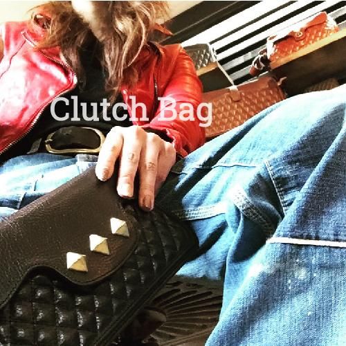 ハンドメイド レザー クラッチバッグ バッグ- ハンドメイド レザー クラッチバッグ バッグ-