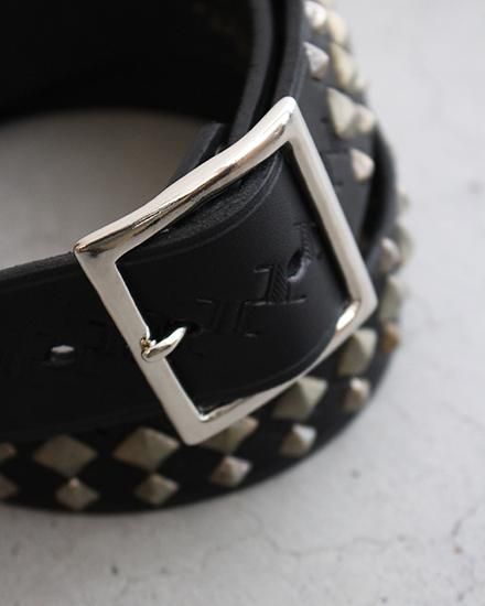 Willow Pants / ウィロー パンツ】R-008 Studs Belt ”Made By Willow Pants / ウィロー パンツ】R-008 Studs Belt ”Made By