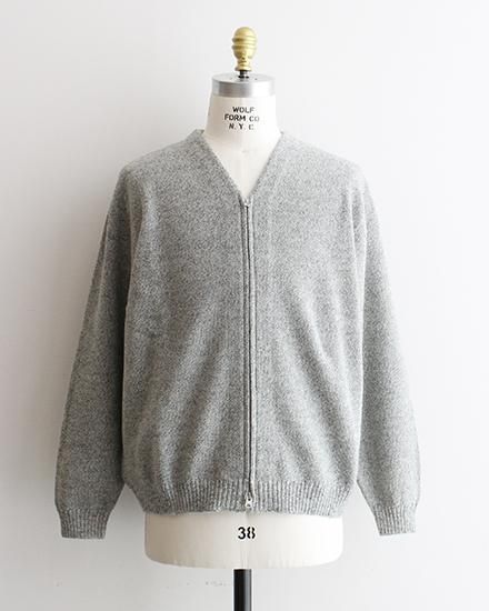 STILL BY HAND / スティル バイ ハンド】 7G Mix Color Zip Knit STILL BY HAND / スティル バイ ハンド】 7G Mix Color Zip Knit