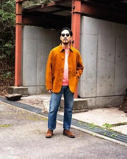 A VONTADE / ア ボンタージ】Suede 40s Coverall A VONTADE / ア ボンタージ】Suede 40s Coverall