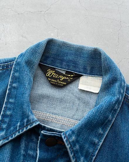 VINTAGE】80s Wrangler 126MJ Denim Jacket VINTAGE】80s Wrangler 126MJ Denim Jacket