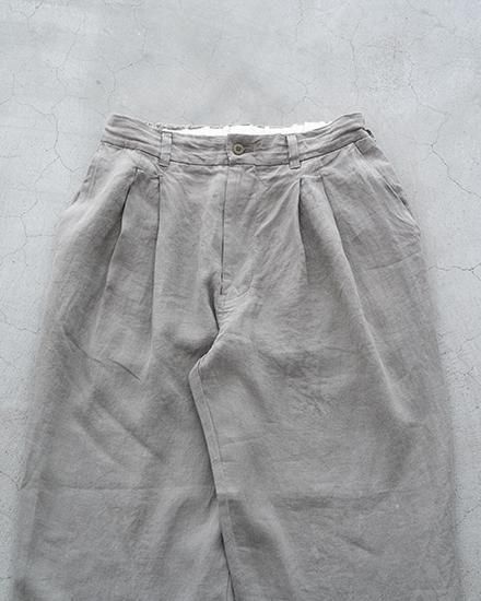 STILL BY HAND / スティル バイ ハンド】Linen 2Tuck Wide STILL BY HAND / スティル バイ ハンド】Linen 2Tuck Wide
