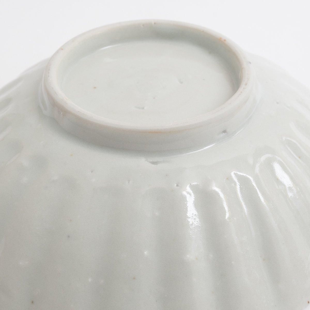 柳川謙治 白磁菊華輪花5寸鉢 φ15cm H4.8cm| 百福オンラインショップ 柳川謙治 白磁菊華輪花5寸鉢 φ15cm H4.8cm| 百福オンラインショップ