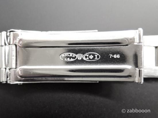 ロレックス純正 USA リベットブレス Extention FF20mm 美品 ロレックス純正 USA リベットブレス Extention FF20mm 美品