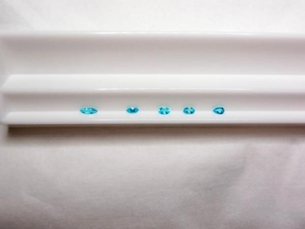 ブラジル産パライバトルマリンルース PA 0.039ct 日独宝石研究所 ブラジル産パライバトルマリンルース PA 0.039ct 日独宝石研究所