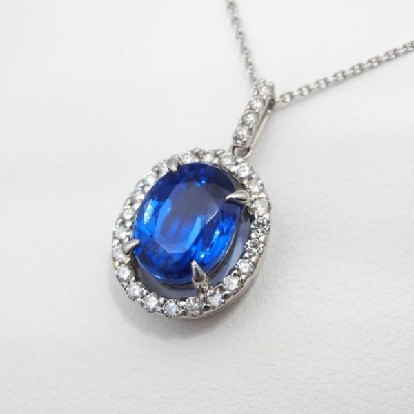 カイヤナイト ダイヤモンドネックレス KN 2.96ct D 0.26ct 45cm カイヤナイト ダイヤモンドネックレス KN 2.96ct D 0.26ct 45cm