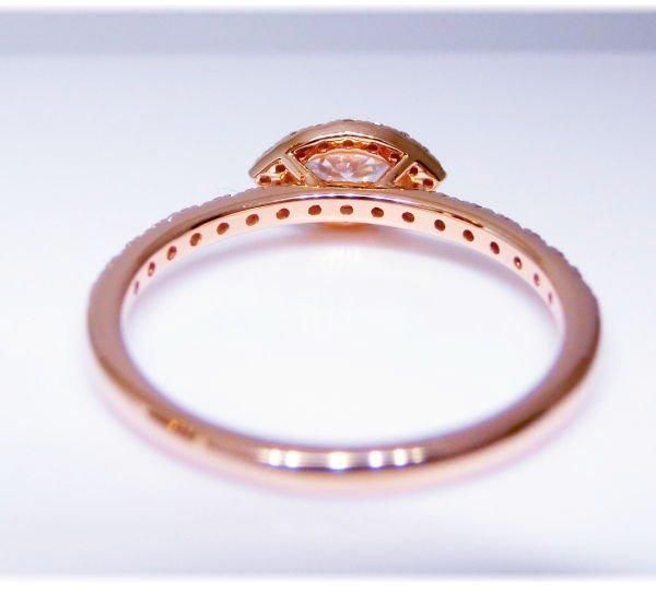 マーキスカットダイヤモンドリング D 0.30ct D-VS2 0.27ct K18PG マーキスカットダイヤモンドリング D 0.30ct D-VS2 0.27ct K18PG