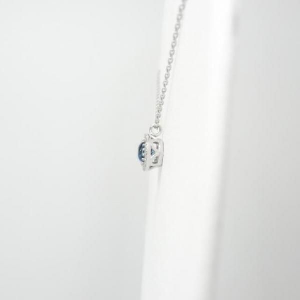 サンタマリアアクアマリン ダイヤモンドネックレス AQ 0.277ct D サンタマリアアクアマリン ダイヤモンドネックレス AQ 0.277ct D