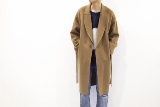 ATELIER BÉTON | アトリエ ベトン MORNING COAT(CAMEL)通販 ATELIER BÉTON | アトリエ ベトン MORNING COAT(CAMEL)通販