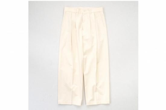 stein | シュタイン WIDE STRAIGHT TROUSERS(OFF) / ワイド stein | シュタイン WIDE STRAIGHT TROUSERS(OFF) / ワイド