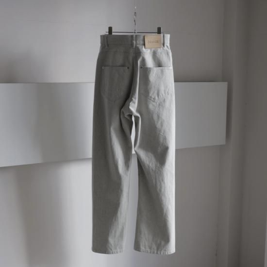 Nomat | Front Tucked Pants(WHITE) | フロントタックパンツ Nomat | Front Tucked Pants(WHITE) | フロントタックパンツ