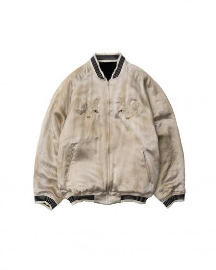 ssstein | シュタイン VINTAGE SATIN / VELVET REVERSIBLE ZIP ssstein | シュタイン VINTAGE SATIN / VELVET REVERSIBLE ZIP