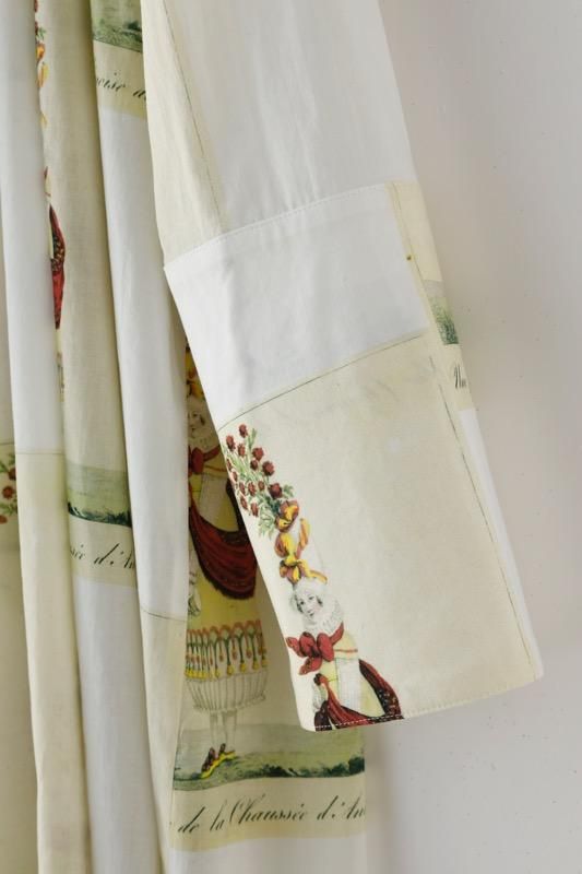 old fashion print one-piece - SUNAOKUWAHARA ONLINE STORE old fashion print one-piece - SUNAOKUWAHARA ONLINE STORE