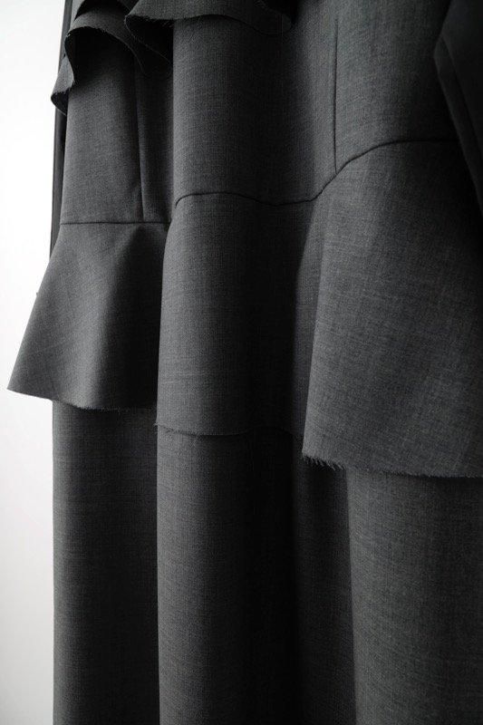 layered cloth one-piece - SUNAOKUWAHARA ONLINE STORE layered cloth one-piece - SUNAOKUWAHARA ONLINE STORE