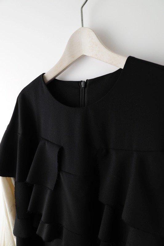 layered cloth one-piece - SUNAOKUWAHARA ONLINE STORE layered cloth one-piece - SUNAOKUWAHARA ONLINE STORE
