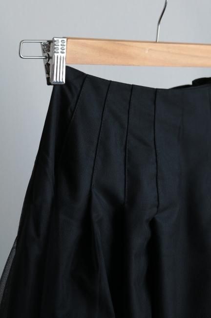 volume tulle skirt / black - Madder vintage volume tulle skirt / black - Madder vintage
