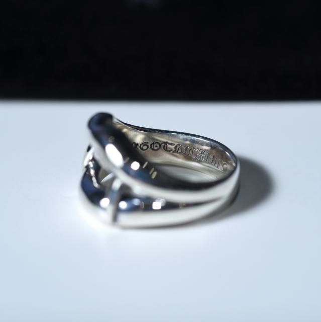 GOTHIC YOHJI YAMAMOTO シルバー950 ヴァンパイアファングリング GOTHIC YOHJI YAMAMOTO シルバー950 ヴァンパイアファングリング