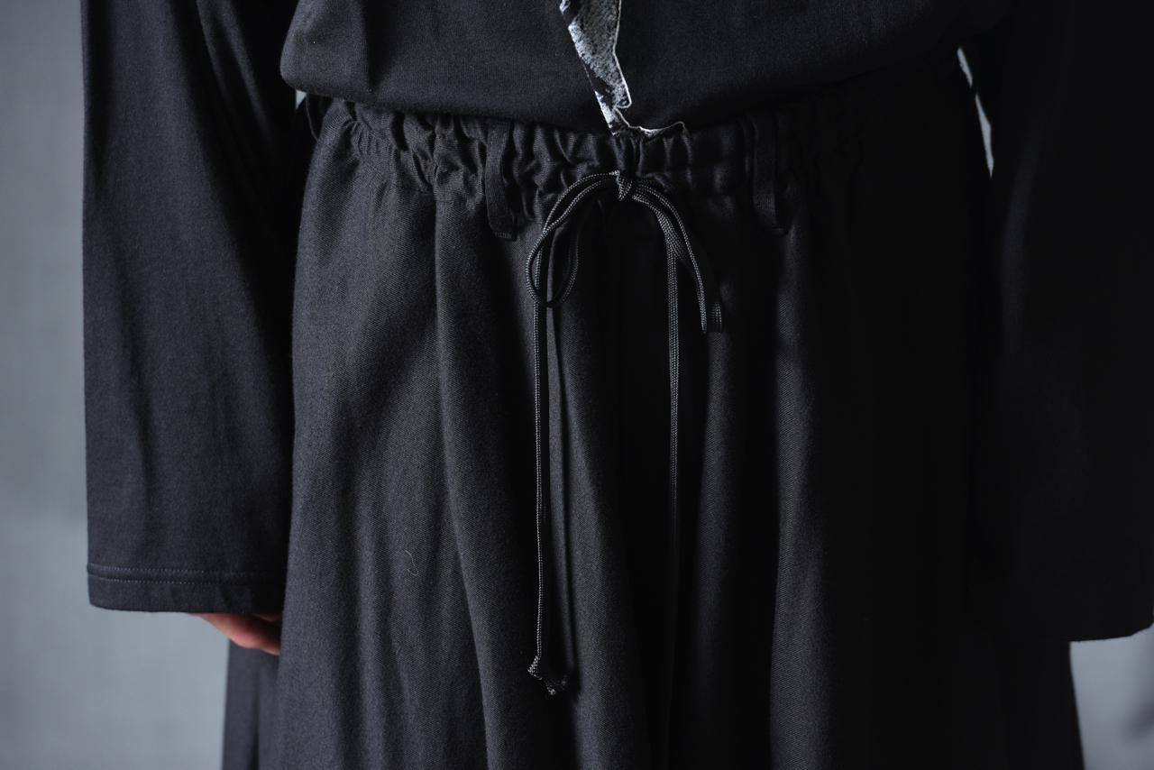 Ground Y ジャージードレープサークルパンツ black - Ka na ta Ground Y ジャージードレープサークルパンツ black - Ka na ta