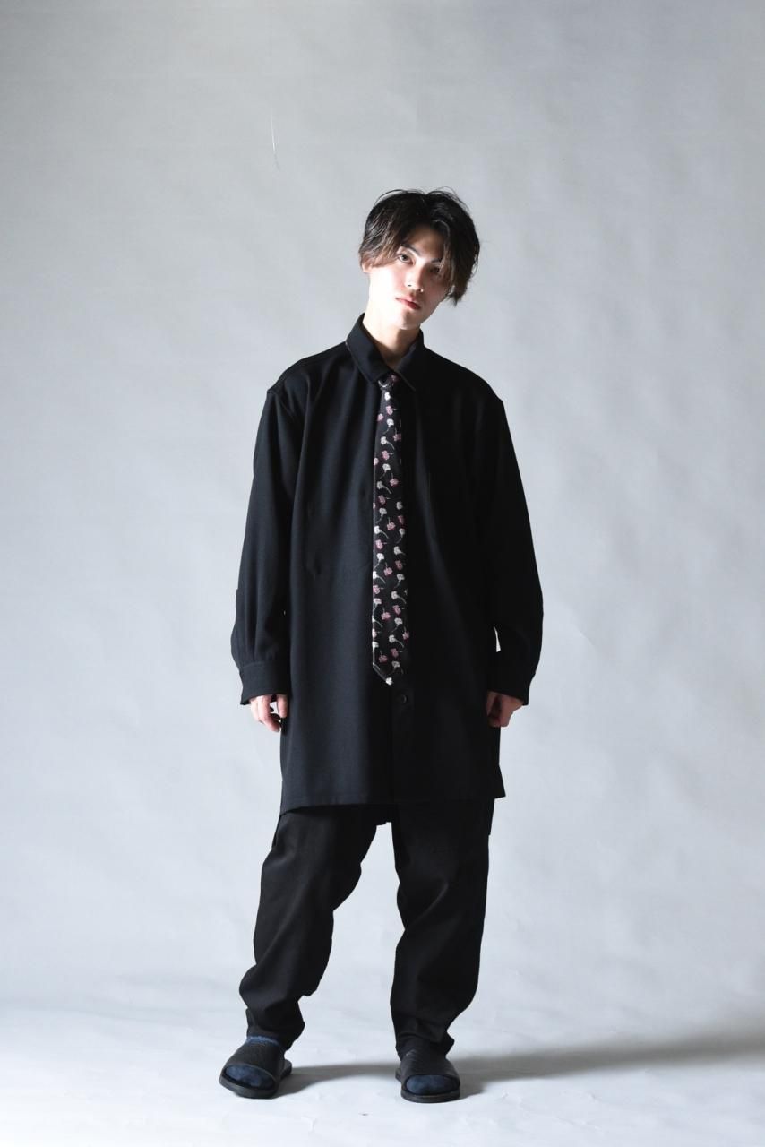 Yohji Yamamoto POUR HOMME アーミーギャバジンビッグブラウス Yohji Yamamoto POUR HOMME アーミーギャバジンビッグブラウス