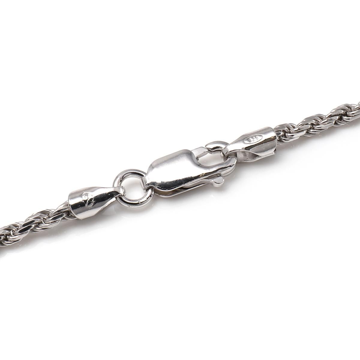 シルバー ロープネックレス 幅2.2mm 40cm-60cm 050HCMD シルバー ロープネックレス 幅2.2mm 40cm-60cm 050HCMD