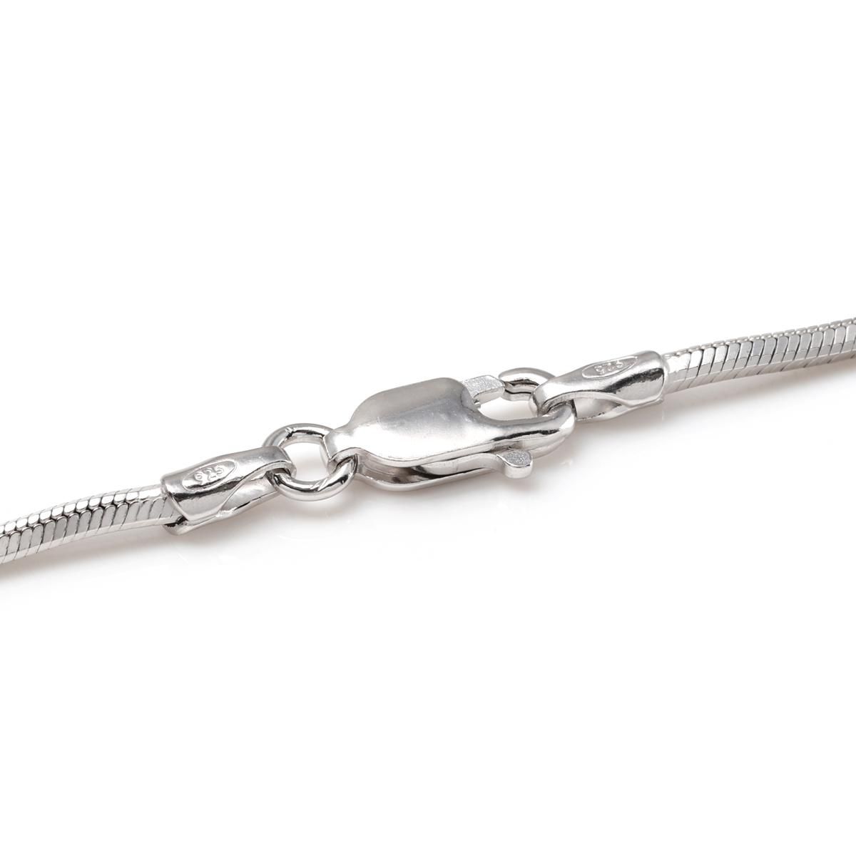 シルバー スネークネックレス 幅1.5mm 45cm-50cm 150CPQD8 シルバー スネークネックレス 幅1.5mm 45cm-50cm 150CPQD8