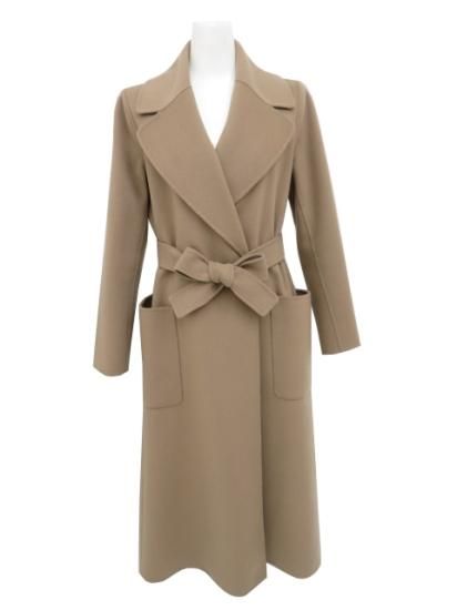 S Max Mara ピュアヴァージンウールダブルフェイス S Max Mara ピュアヴァージンウールダブルフェイス