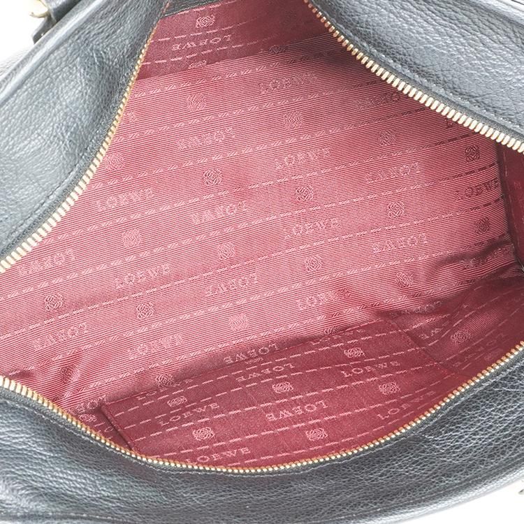 アマソナ28ハンドバッグ ブラック ヴィンテージ|ロエベ LOEWE アマソナ28ハンドバッグ ブラック ヴィンテージ|ロエベ LOEWE