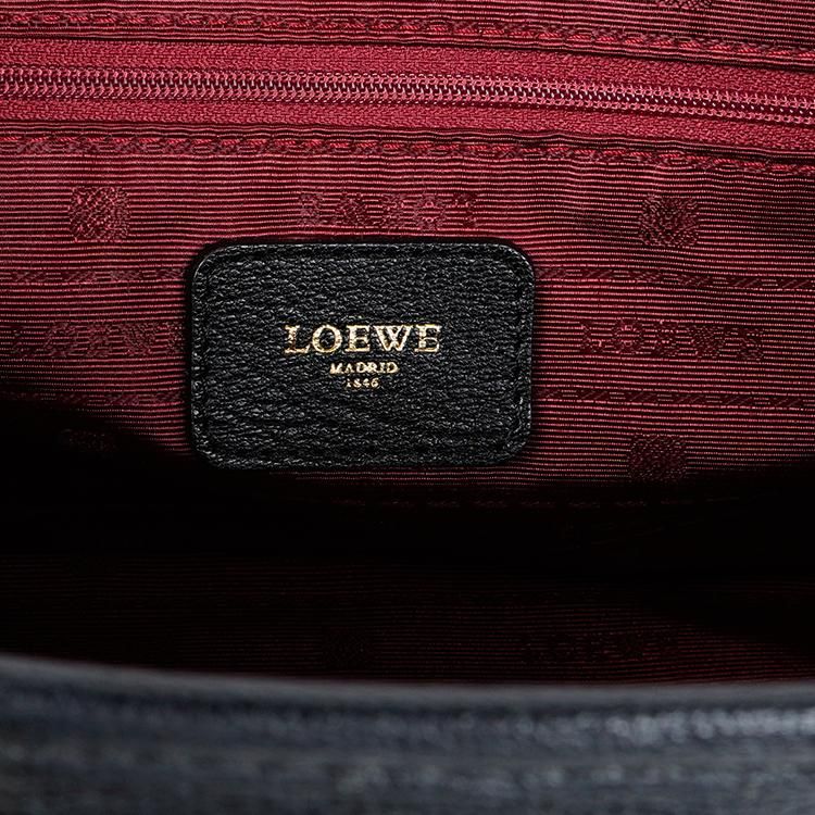 アマソナ28ハンドバッグ ブラック ヴィンテージ|ロエベ LOEWE アマソナ28ハンドバッグ ブラック ヴィンテージ|ロエベ LOEWE