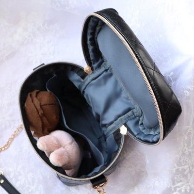 コアデオンラインショップ】nui.ぬいぐるみバニティバッグ ブラック コアデオンラインショップ】nui.ぬいぐるみバニティバッグ ブラック