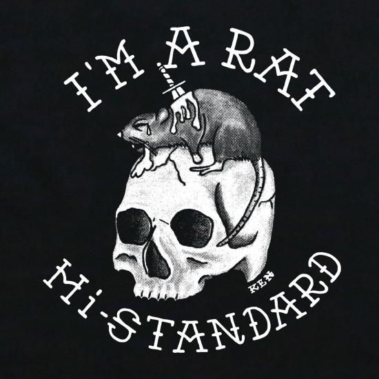 I'M A RAT_TEE(BLACK) - Hi-STANDARD OFFICIAL WEB STORE I'M A RAT_TEE(BLACK) - Hi-STANDARD OFFICIAL WEB STORE
