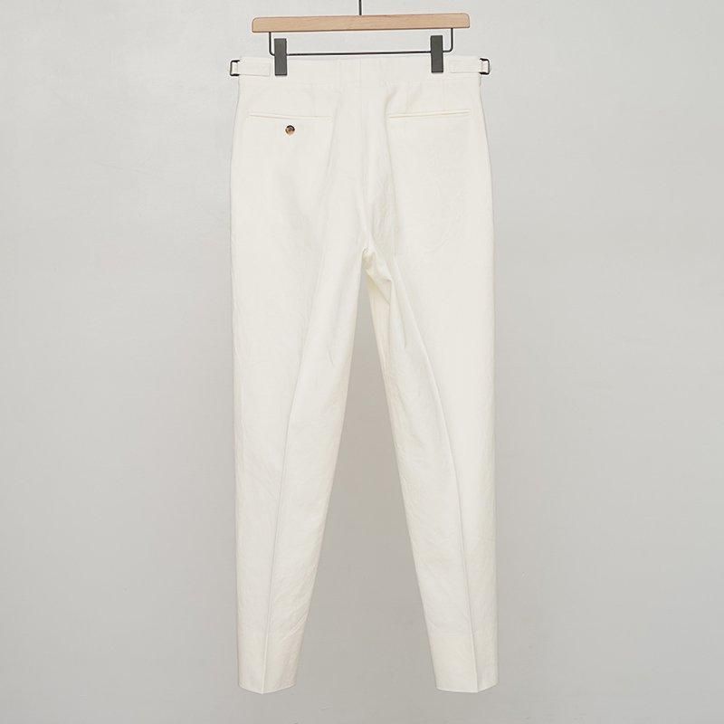 2025 S/S】【HEUGN ユーゲン】Aaron cotton White - THIRTY 2025 S/S】【HEUGN ユーゲン】Aaron cotton White - THIRTY