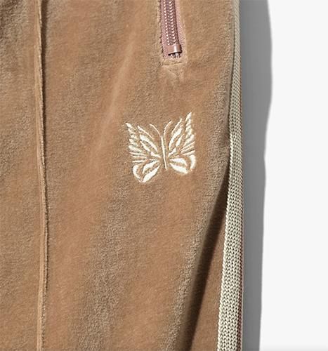 MR293A Narrow Track Pant - C/PE Velour/Old Rose(Needles MR293A Narrow Track Pant - C/PE Velour/Old Rose(Needles
