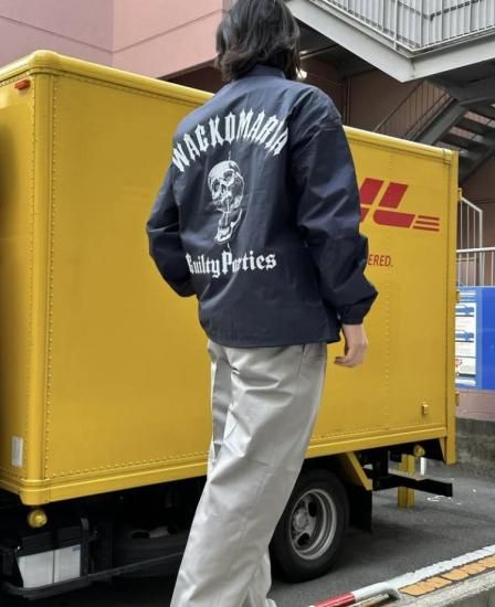 WACKO MARIA 56 TATTOO STUDIO / COACH JACKET - tinyworld WACKO MARIA 56 TATTOO STUDIO / COACH JACKET - tinyworld